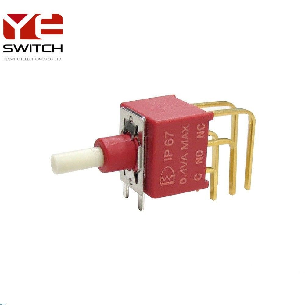 12mm Sealed Waterproof Momentary Switch Auto Parts Explosion Proof Push ...