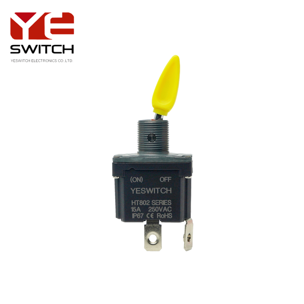 IP68 Rating 15A 125/250VAC Industrial Toggle Switch With Outer Screw ...