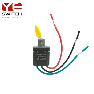 IP68 Industrial Toggle Switch Three Wires Cranes Momentary Toggle ...